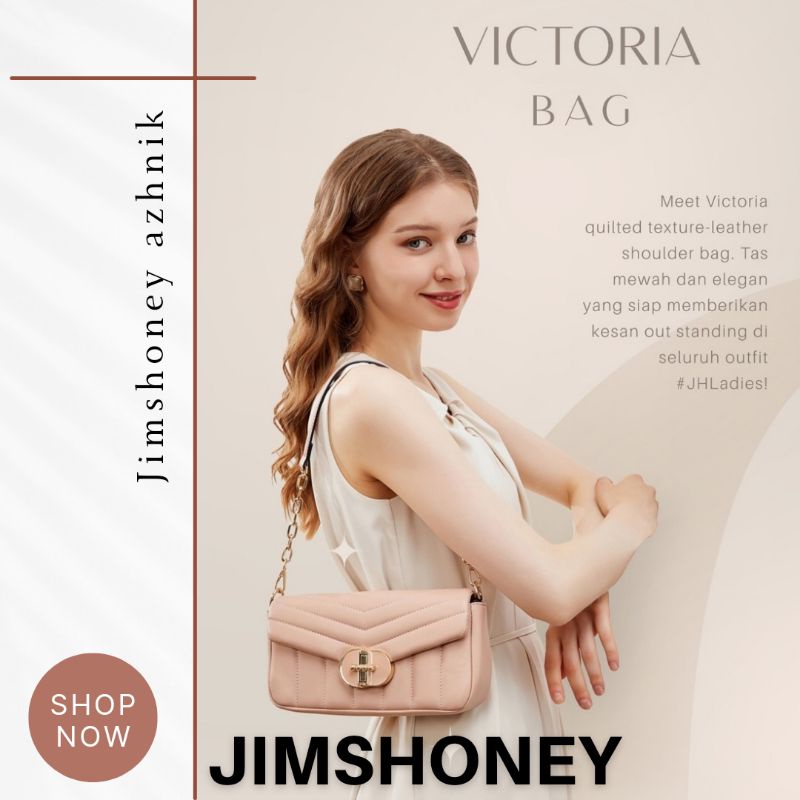 Jual VICTORIA BAG JIMS HONEY (FREE BOX) | Shopee Indonesia