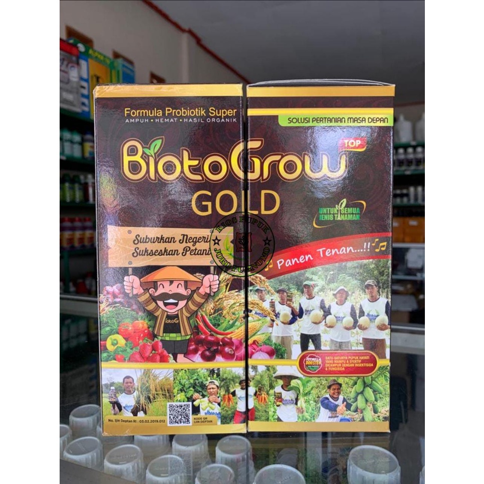 Jual BiotoGROW Pupuk Probiotik Organik Multiguna dengan Plus 8++Bakteri ...
