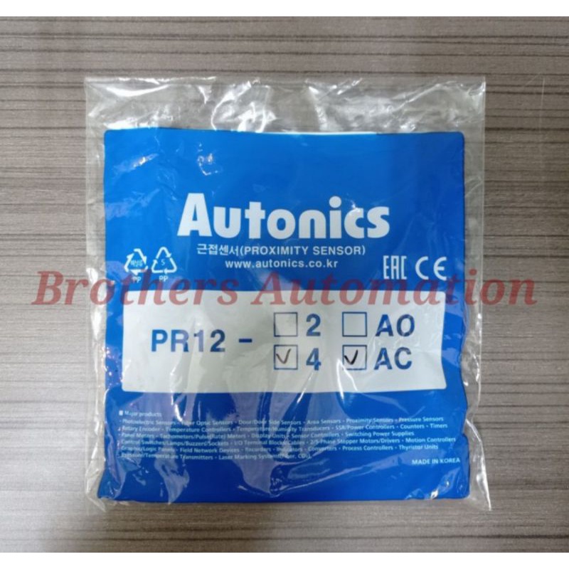 Jual Proximity Sensor Pr12 4ac Autonics Shopee Indonesia