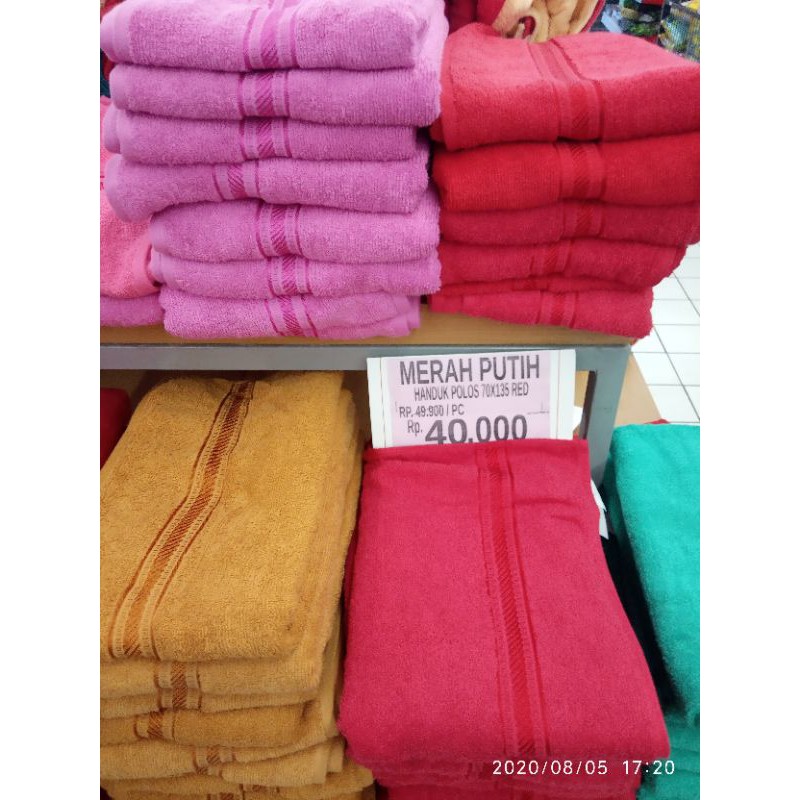 Jual handuk merah putih | Shopee Indonesia