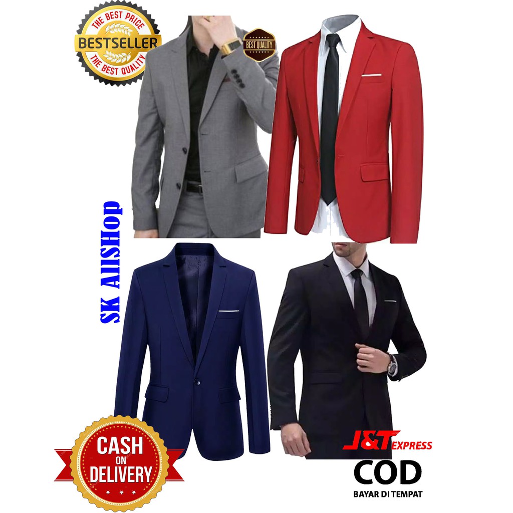 Jual Jas wisuda/Jas blazer/Jas resmi/Jas nikah | Shopee Indonesia