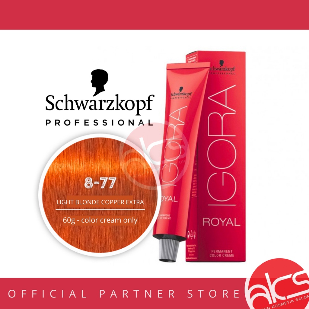 Jual Schwarzkopf Professional CAT RAMBUT - IGORA ROYAL Hair Color 60g ...