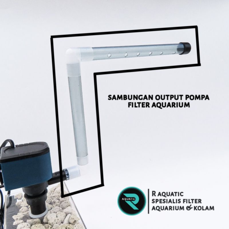 Jual pipa output pompa filter aquarium aquascape Indonesia|Shopee Indonesia