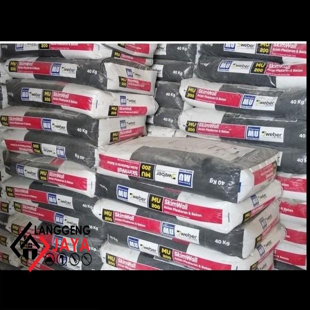 Jual Skimwall Mu-200 40Kg (Mortar Acian Plesteran & Beton) Langgeng ...
