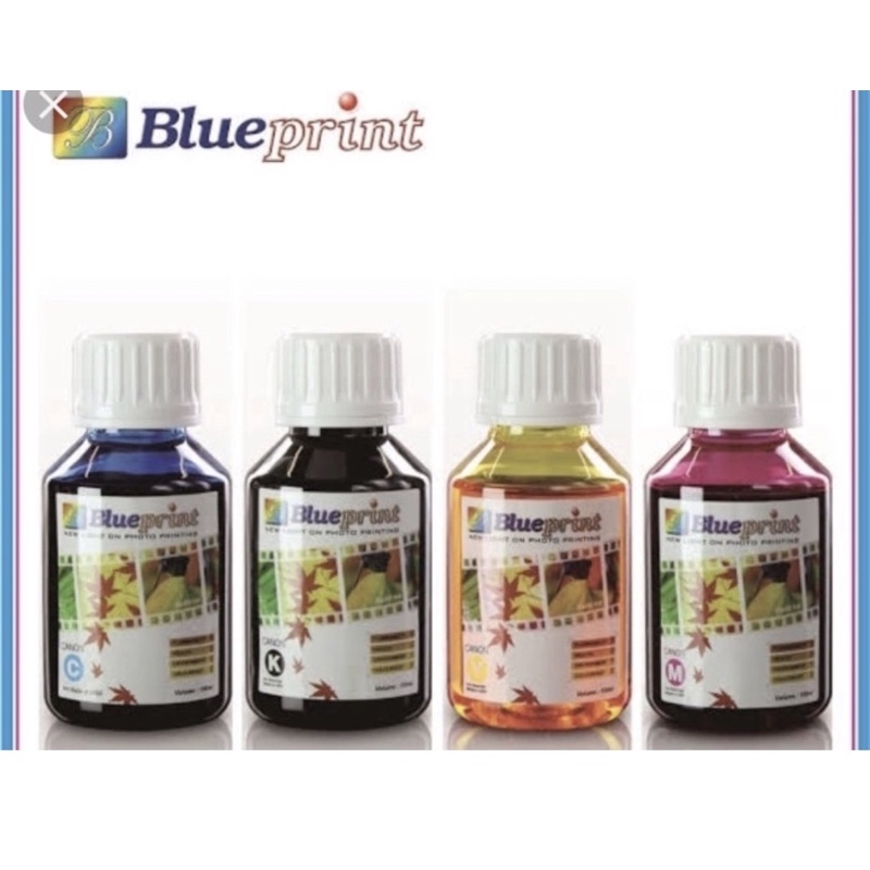 Jual Tinta Blueprint Canon atau Epson 100 ml setara original | Shopee ...