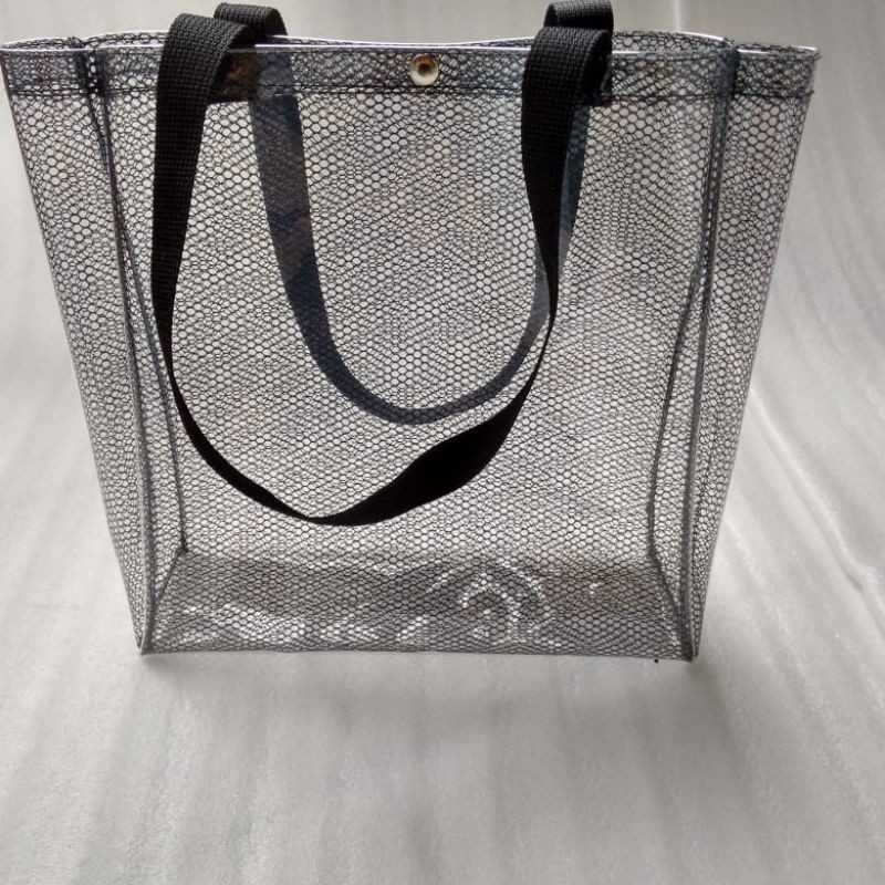 Jual tas jaring Transparan hitam | Shopee Indonesia