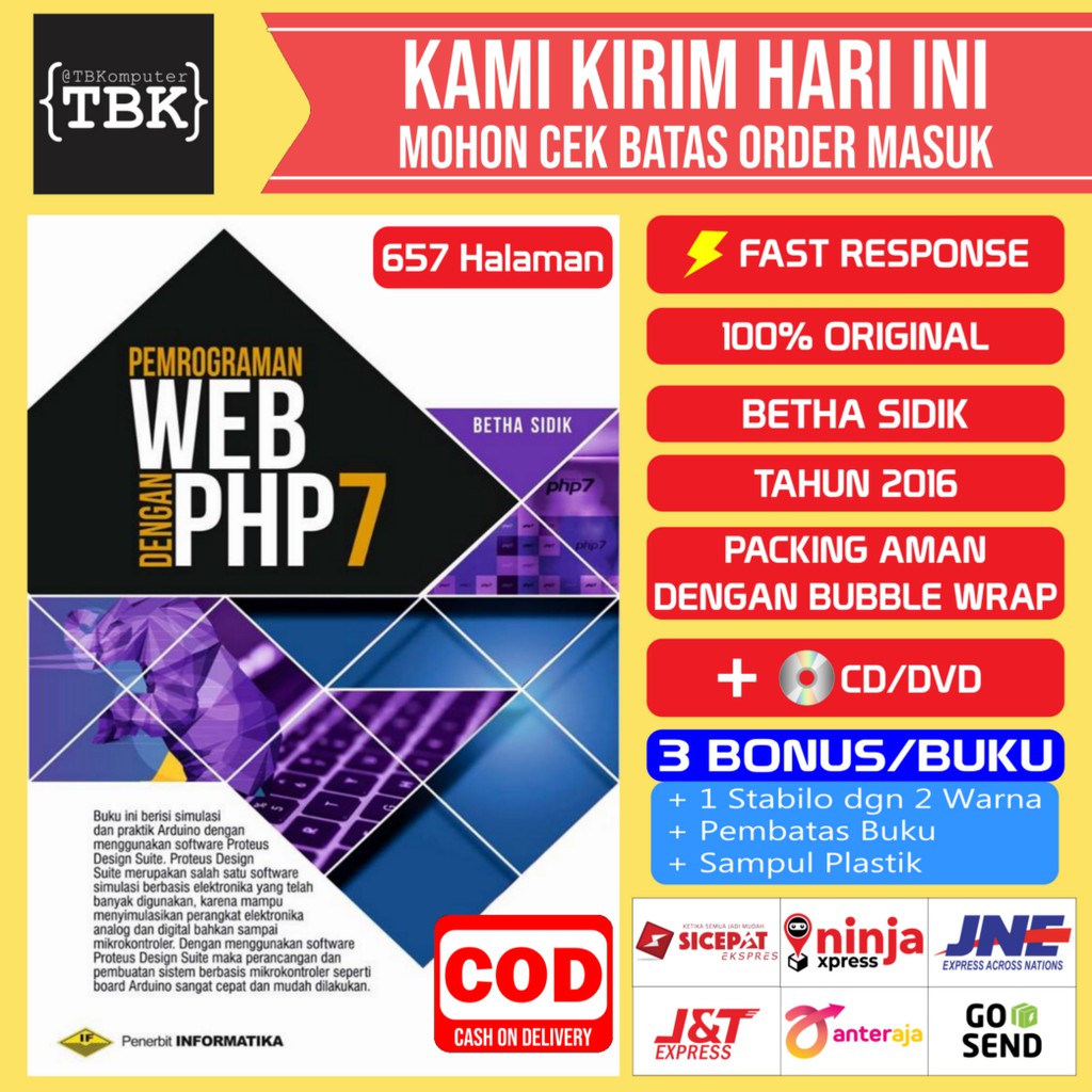 BUKU PEMROGRAMAN WEB DENGAN PHP 7 | Shopee Indonesia BUKU PEMROGRAMAN WEB DENGAN PHP 7 | Shopee Indonesia