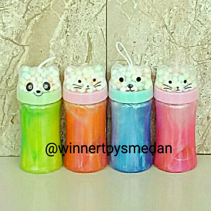 Jual Mainan Slime Anak Slime glitter Indonesia|Shopee Indonesia