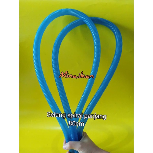 Jual Selang Spiral Biru 80cm Aquarium Aquascape 80 cm | Shopee Indonesia