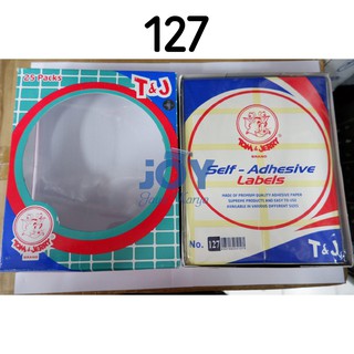 Jual Kertas Stiker Sticker Label TOM & JERRY No.127 HVS 35 x 70 mm isi ...