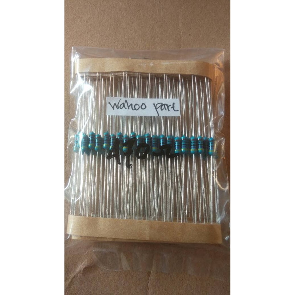 Jual Resistor metal film 470 ohm 1/4 watt 1% | Shopee Indonesia