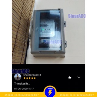 Jual box kwh meter token kotak pln penutup prabayar pelindung kunci ...