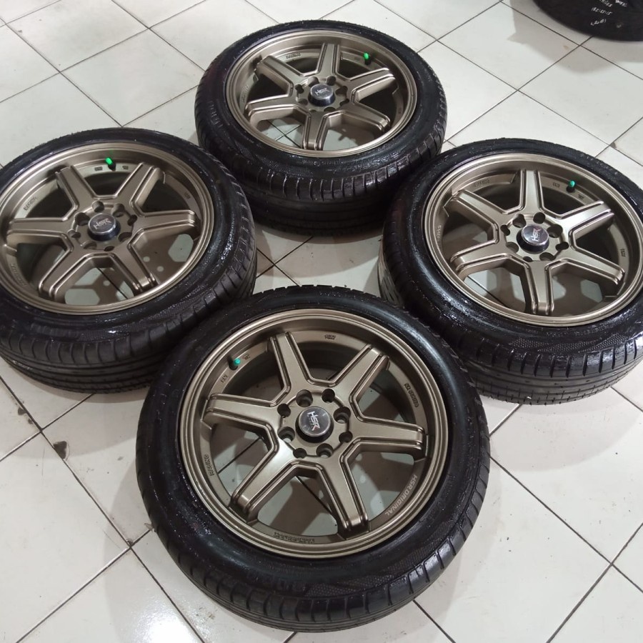 Jual Velg Mobil Bekas Ring 16 MINAS R16 Lebar 7 Lubang 4 BAN PHI 195 50 ...