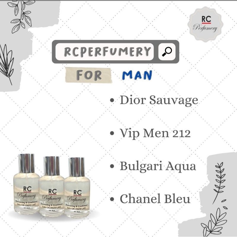 Jual RC PERFUMERY for MEN FREE Tester | Shopee Indonesia