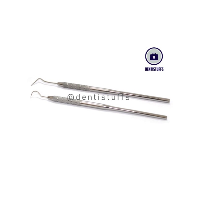 Jual Sonde Lurus Sonde Halfmoon Kecil Dentistuffs | Alat Standar Dokter ...