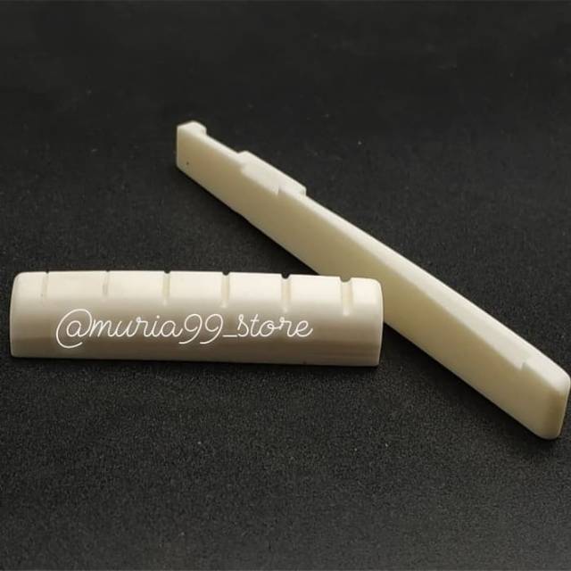 Jual Sadle dan nut gitar akustik bahan tulang asli | Shopee Indonesia