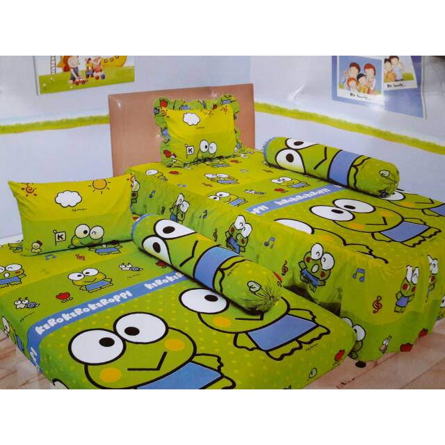 Jual Sprei lady rose KEROPPI (gambar adalah contoh, produk ini adalah ...