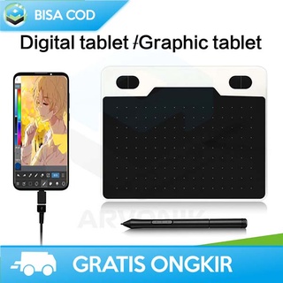 Jual TABLET GAMBAR DIGITAL 10MOONS STYLUS PEN DC V5 TABLET DRAWING 6 ...