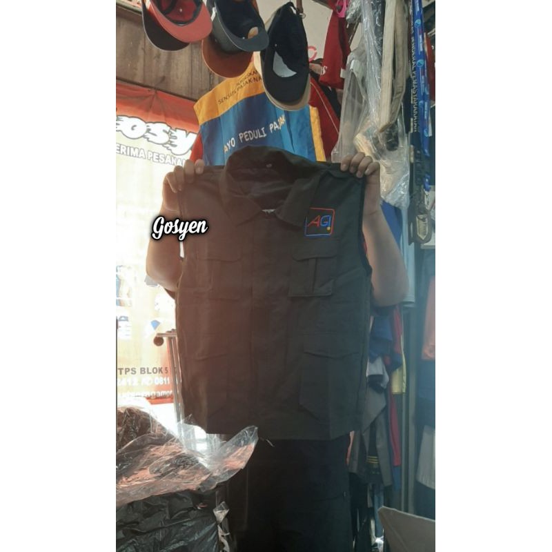 Jual rompi satgas/rompi lapangan/rompi satgas covid/rompi pers/rompi ...