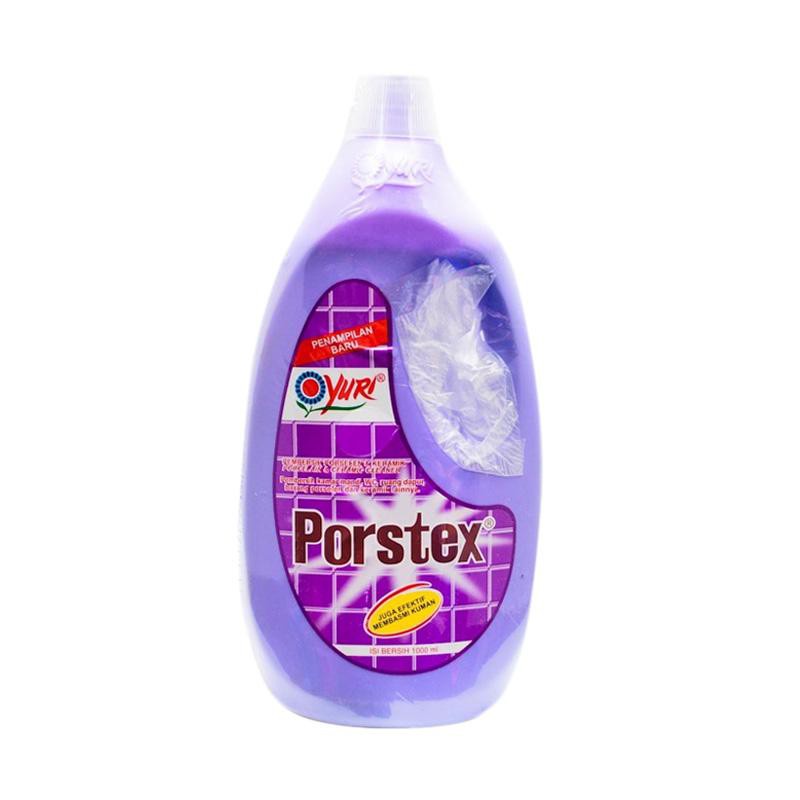 Jual Porstex Floor Cleaner Ungu Botol 1000 ml Indonesia|Shopee Indonesia