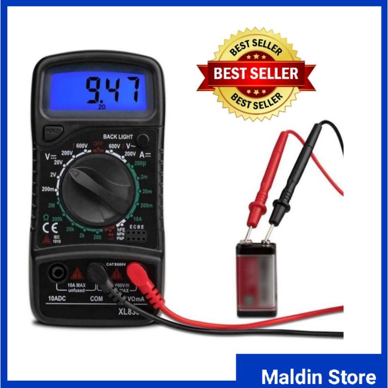 Jual Alat Ukur Tegangan Listrik Multimeter Multitester Avometer Digital ...