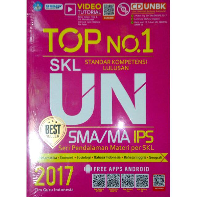 Jual BUKU TOP NO 1 SKL UN SMA IPS 2017 | Shopee Indonesia