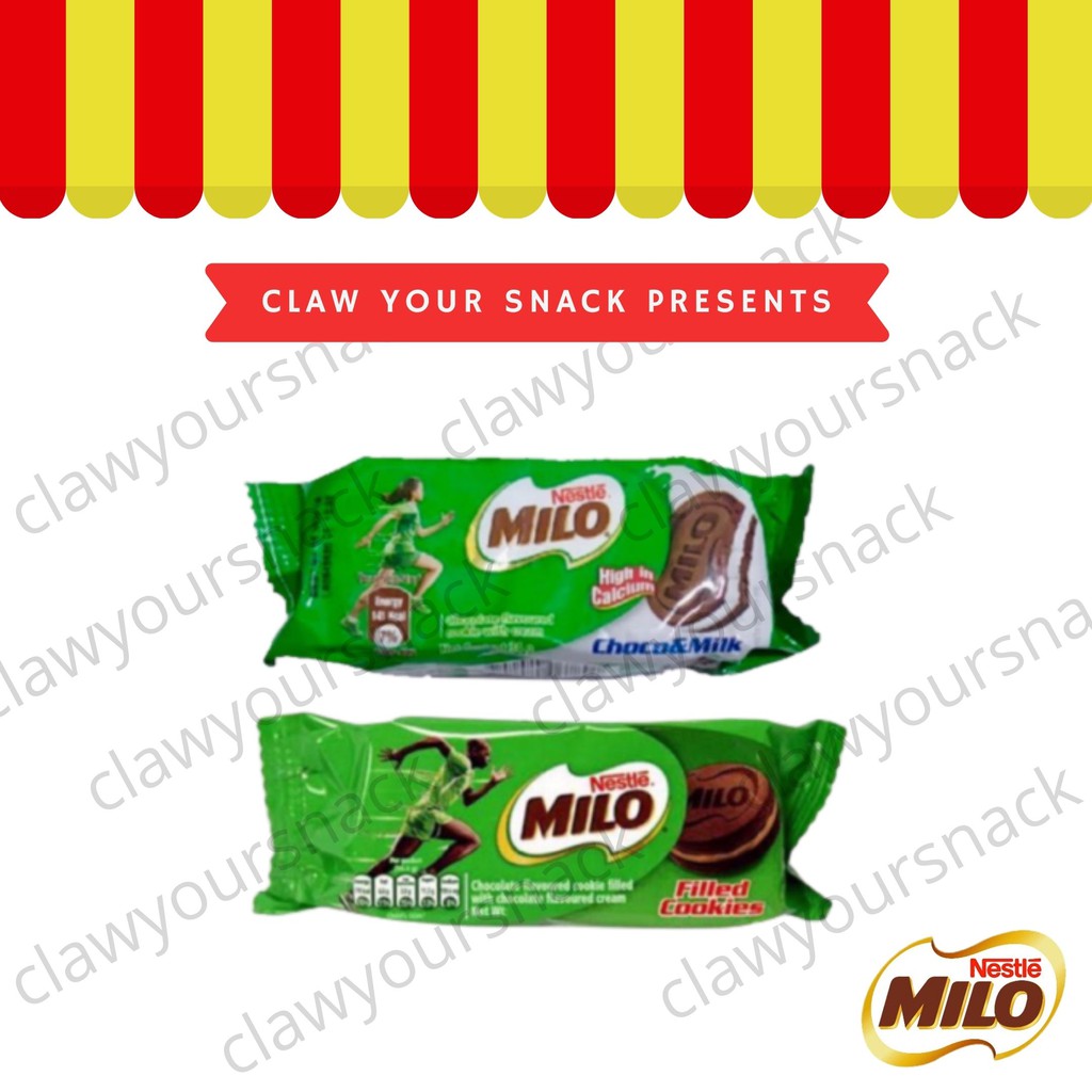 Jual Milo Cookies Original Choco / Choco & Milk | Shopee Indonesia