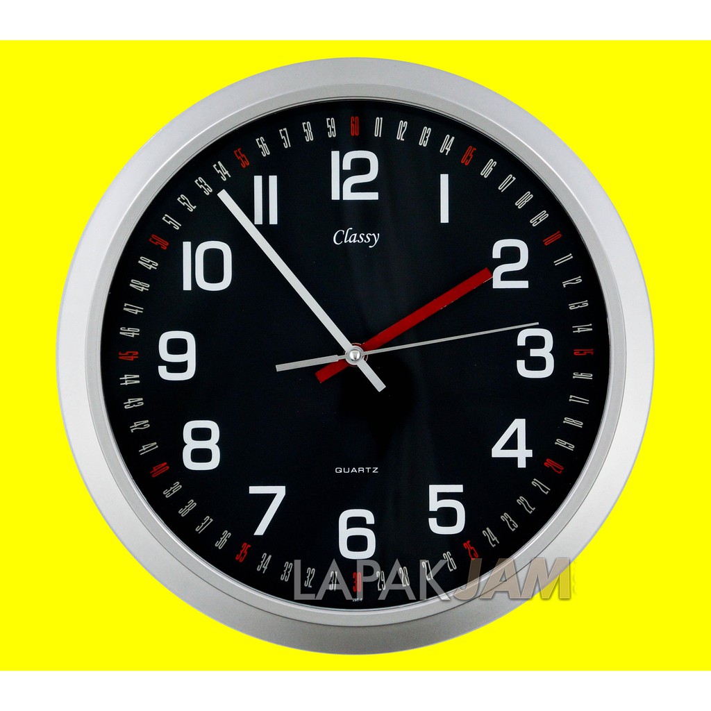 Jam Dinding Kantor Jamdinding Dekorasi Rumah Unik Minimalis Wall Clock ...