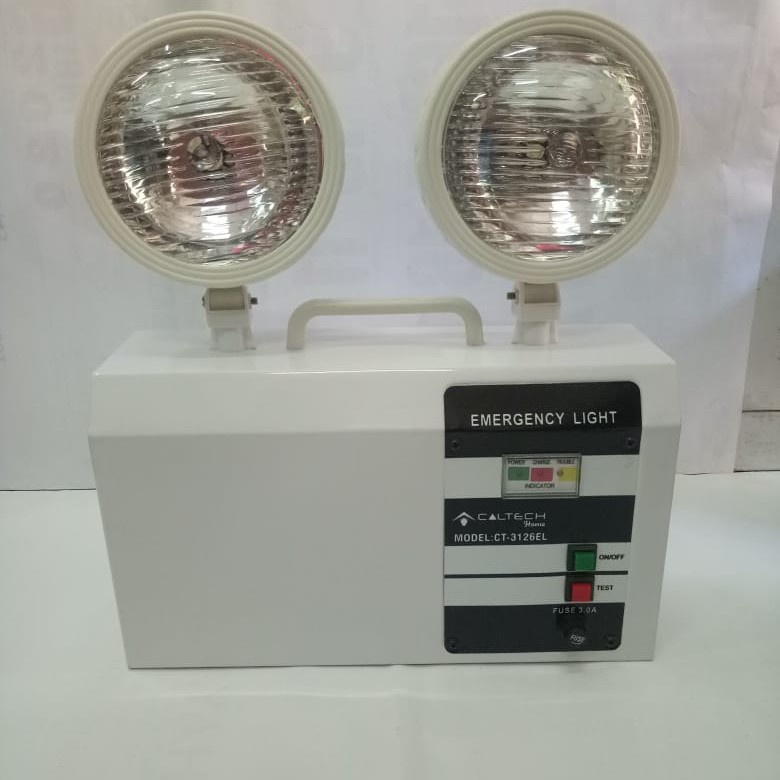 Jual Lampu Emergency / Lampu Darurat LED 2 Mata Lampu Caltech CT-3126EL ...