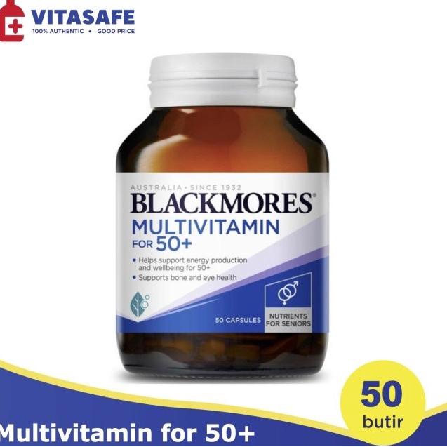 Jual Blackmores Multivitamin for 50+/ vitamin umur 50 keatas/ | Shopee ...