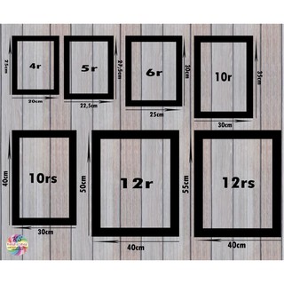 Jual Pigura Custom Vector Kartun Murah UK 12R (pigura+cetak) | Shopee ...