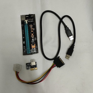 Jual USB 3.0 PCI-E Express Riser Card 1x to 16x VGA For Mining Kondisi Bekas pakai namun masih ...