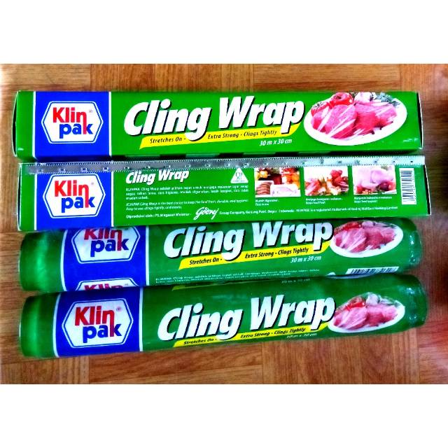 Jual Plastik Cling Wrap 30m x 30cm | Shopee Indonesia