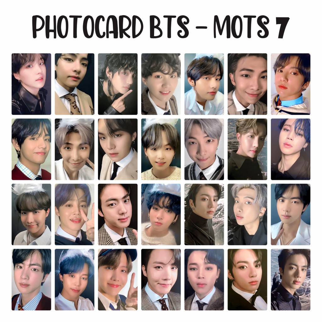 Photocard Bts mots7 Answer Her Mots Tour Persona Tear Sepaket isi 32 ...