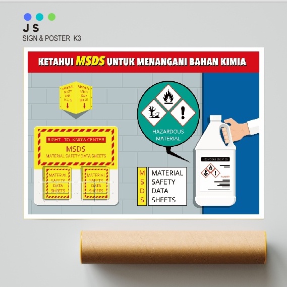 Jual POSTER SAFETY K3 MSDS / BAHAN KIMIA Indonesia|Shopee Indonesia