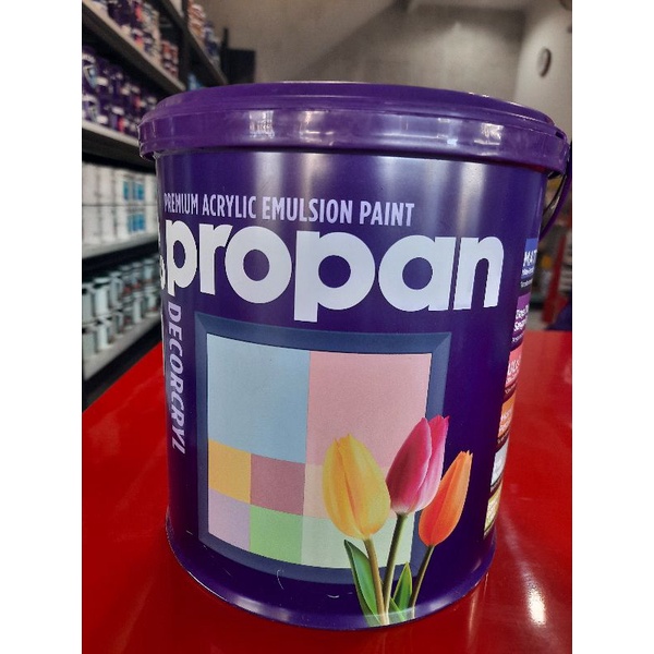 Jual propan cat tembok interior decorcryl "castle grey 8405" 2,5liter ...