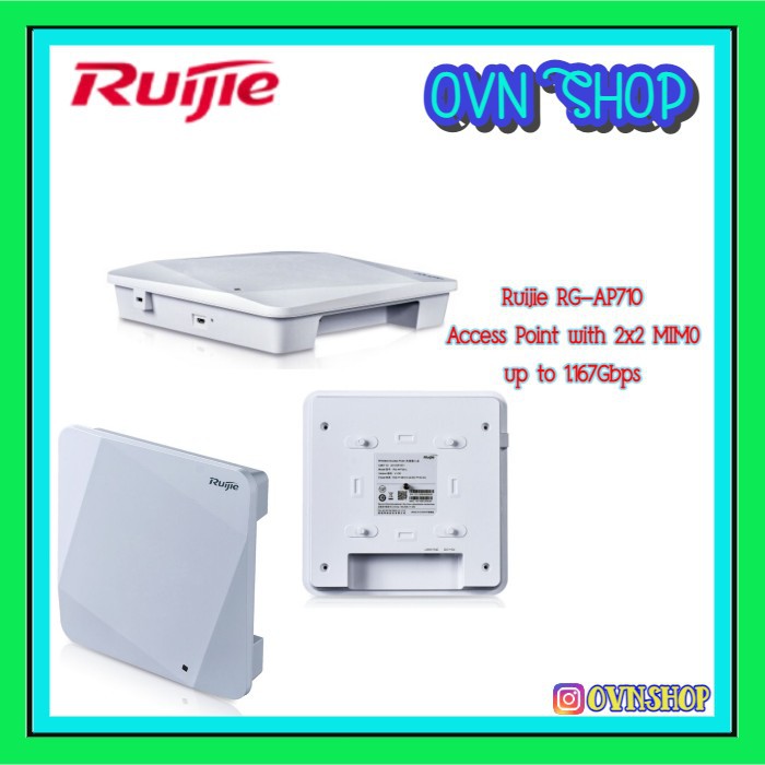 Jual Ruijie RG-AP710 Access Point Indoor 802.11ac Dual-Radio Dual-Band ...