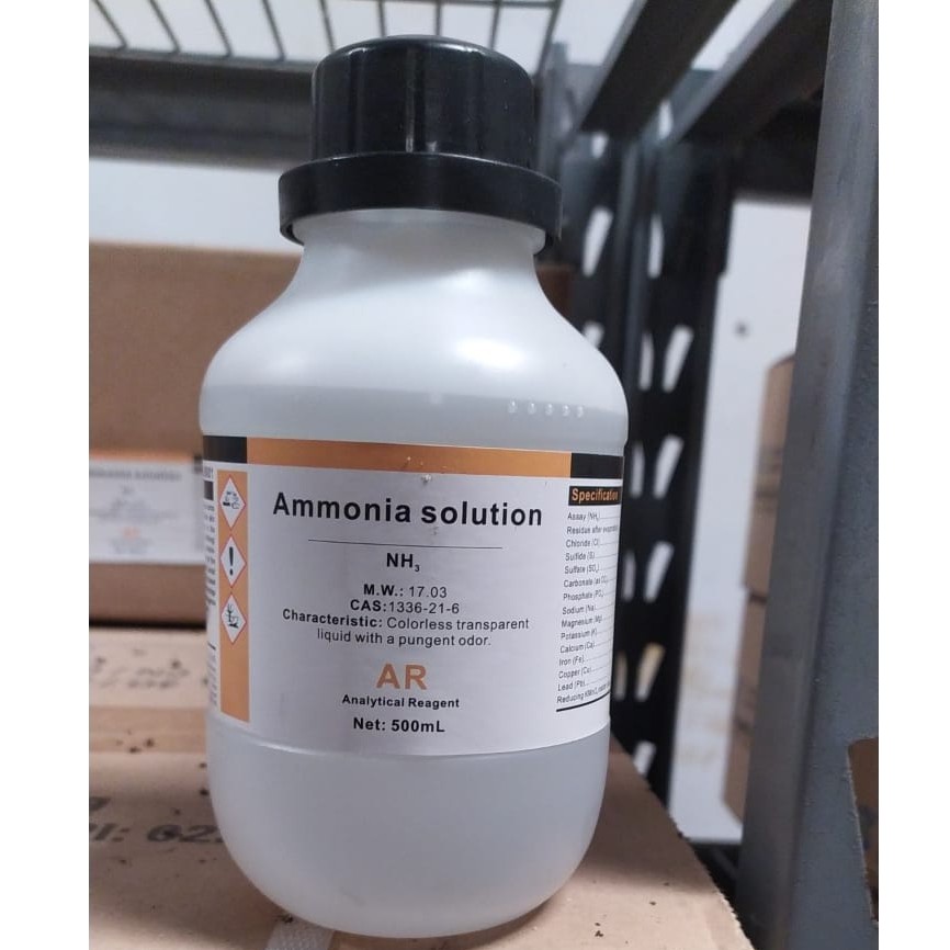 Jual Ammonia Solution ( AR / GR 500ml ) | Shopee Indonesia