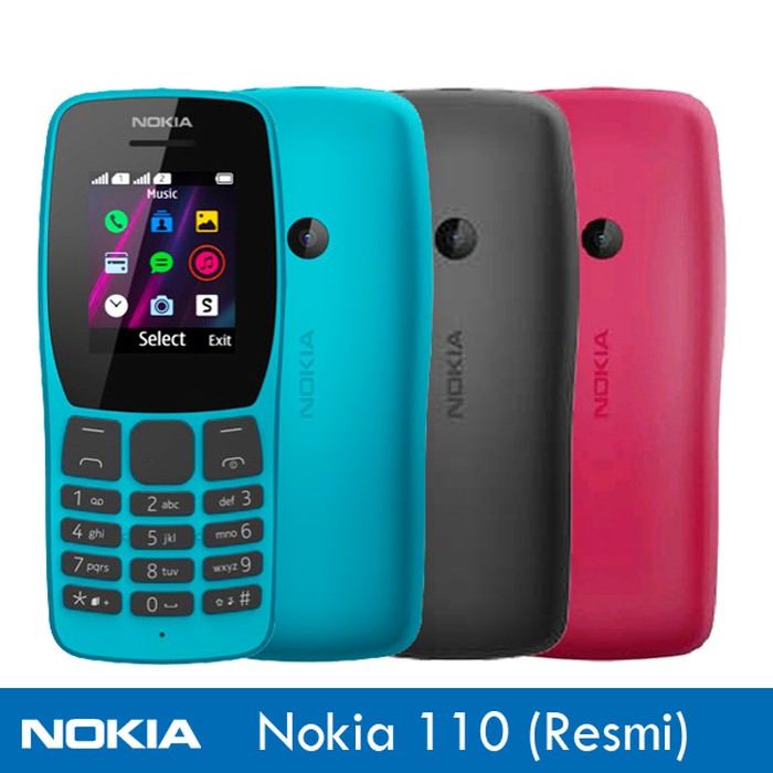 Jual HP NOKIA 110 2019 DUAL SIM CAMERA SUPPORT MICRO SD MP3 JADUL MURAH ...