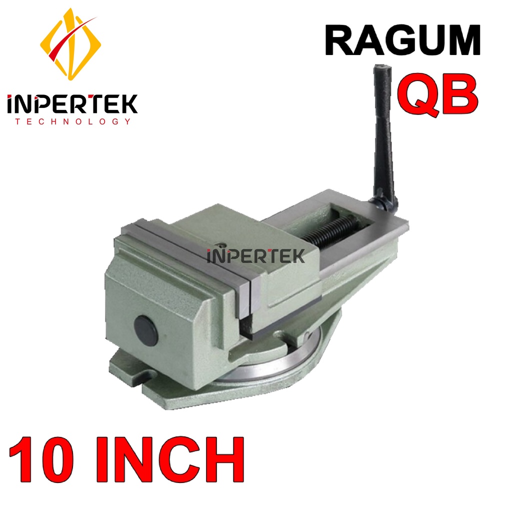 Jual Ragum 10" QB 250 mm Catok 10 Inch Vise Bench Penjepit Meja Mesin ...
