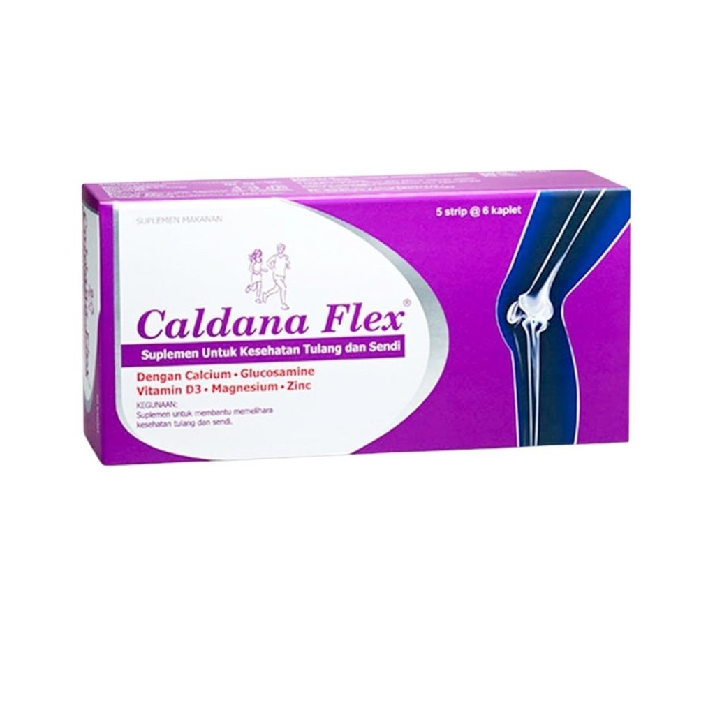 Jual CALDANA FLEX ISI 30 KAPLET UNTUK KESEHATAN TULANG DAN SENDI BOX ...