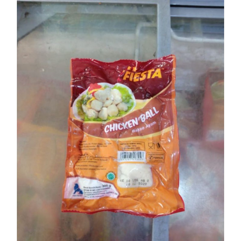 Jual FIESTA CHICKEN BALL BAKSO AYAM 300g | Shopee Indonesia