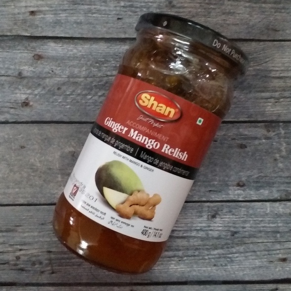 Jual Shan Ginger Mango Relish Mangga Jahe Acar Pakistan India Plus ...