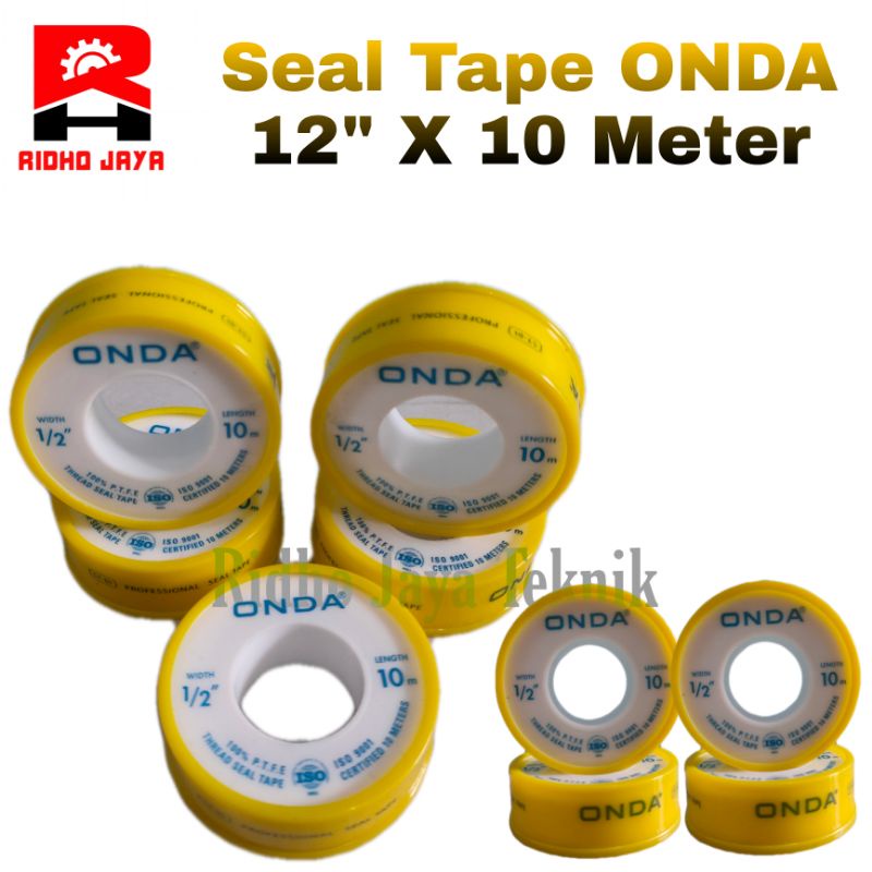 Jual Seal Tape ONDA/siltip/isolasi 10 Meter ORIGINAL | Shopee Indonesia