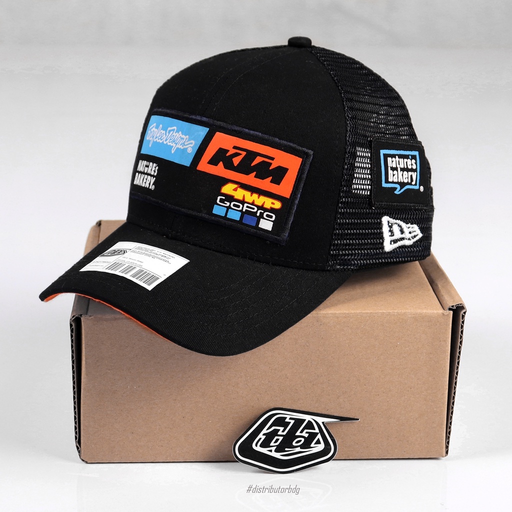 Jual TOPI SNAPBACK CURVE HAT JARING TLD KTM TEAM / TRUCKER MOTOCROSS ...