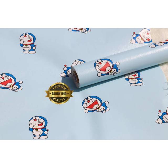 Jual Wallpaper Sticker Doraemon mini ukuran 45 cm x 10 m | Shopee Indonesia