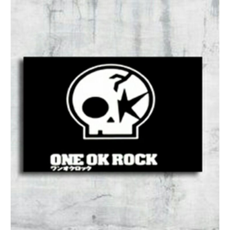 Jual Poster Logo One Ok Rock | Shopee Indonesia