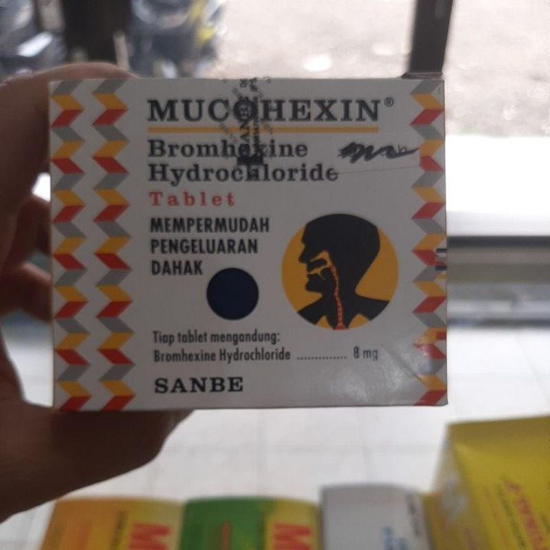 Jual mucohexin tab perstrip | Shopee Indonesia