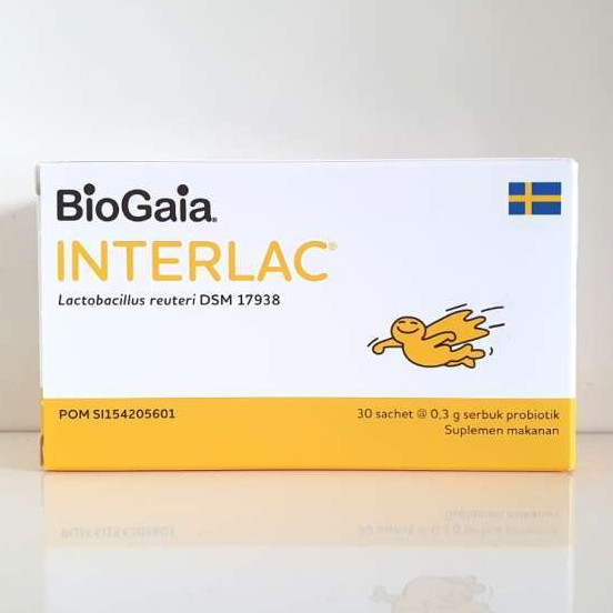 Jual INTERLAC BIOGAIA INTERLAC PROBIOTIK MINI PACK ISI 30 SACHET ...