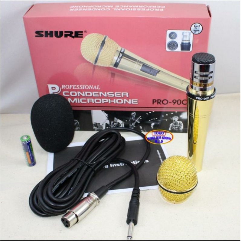 Jual Mic Kabel Condensor Shure Pro 9c Terbaik | Shopee Indonesia